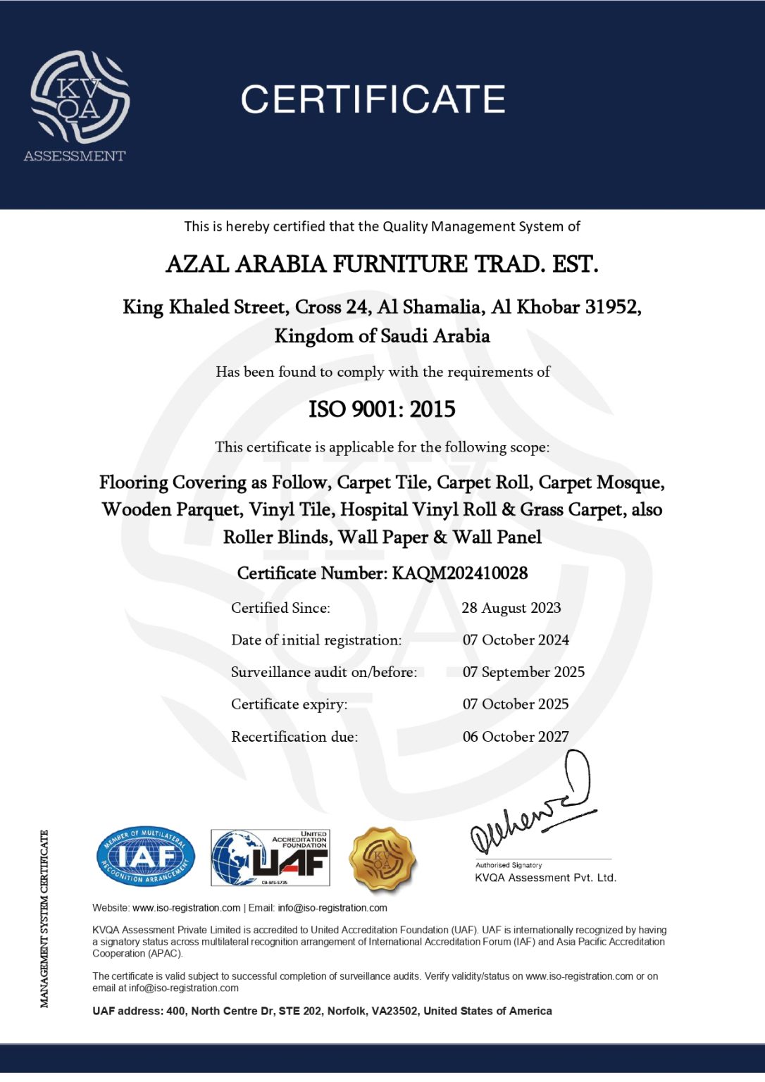 About Us - Azal Flooring